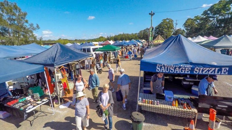 Fishermans Road Sunday Markets | Ocean View Tourist Park